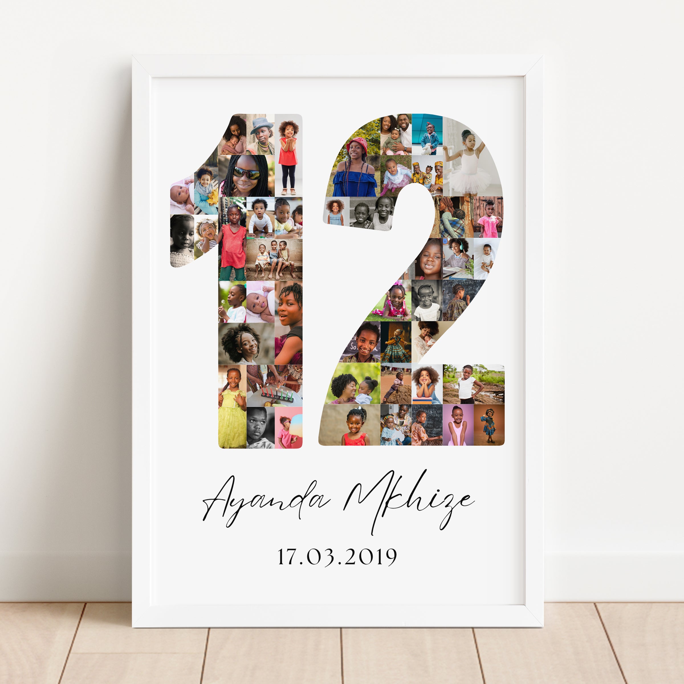 12 Birthday Photo Collage – Collagaroo